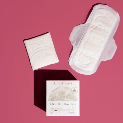 Red Moon | Organic Cotton Pads with Premium Grade CBD
